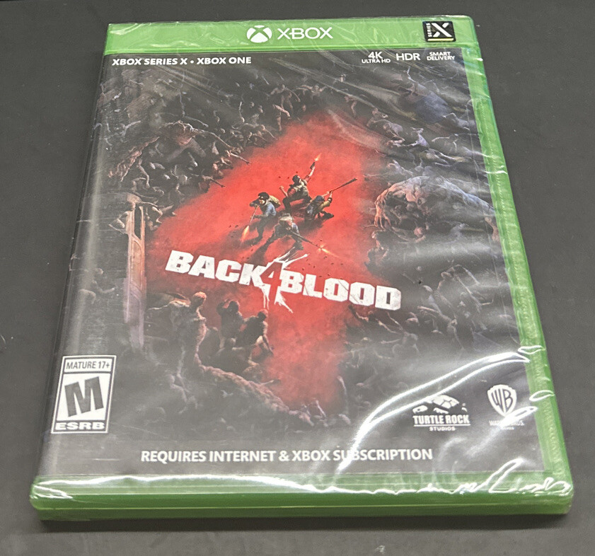 Back 4 Blood ( Xbox One & Xbox Series X 2021) Brand NEW FACTORY SEALED ...