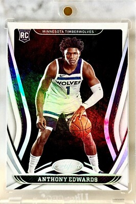 🔥 ANTHONY EDWARDS RC 2020-21 Panini Certified Rookie MIN Timberwolves ...