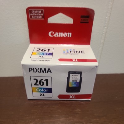 Genuine Canon PIXMA CL-261XL - Color Ink 261 XL OEM Cartridge - Sealed ...