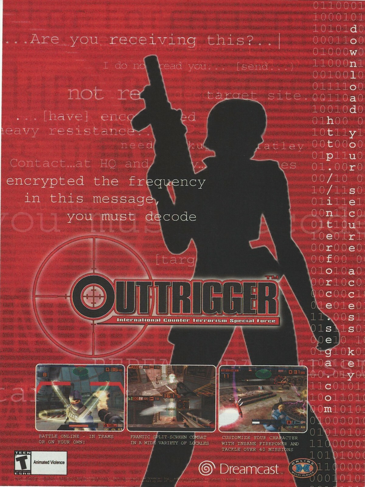 Outtrigger Dreamcast PAL - Prix - Photo - Présentation