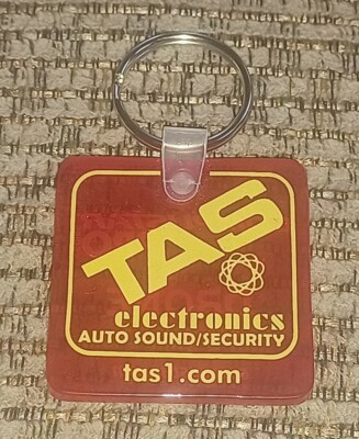 TAS ELECTRONICS Toledo Ohio Car Stereo Store KEYCHAIN Compustar Pro Drone Mobile | eBay