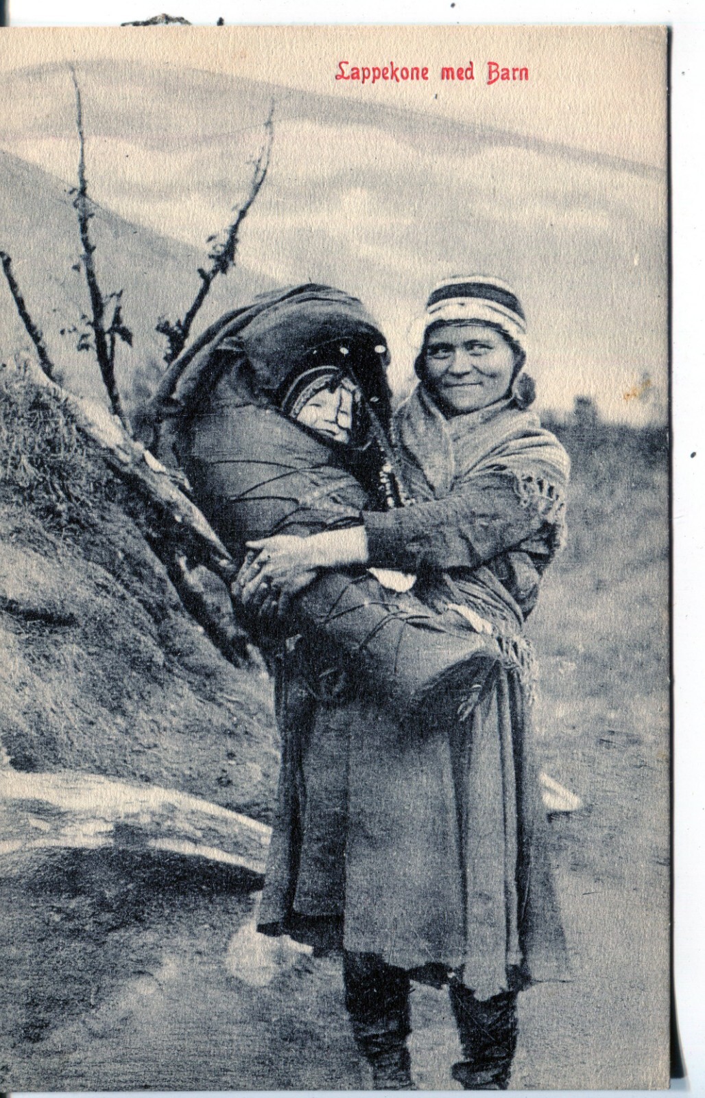 Norway Norge Lappekone med Barn Lapp Women Madonna with a Child old ...