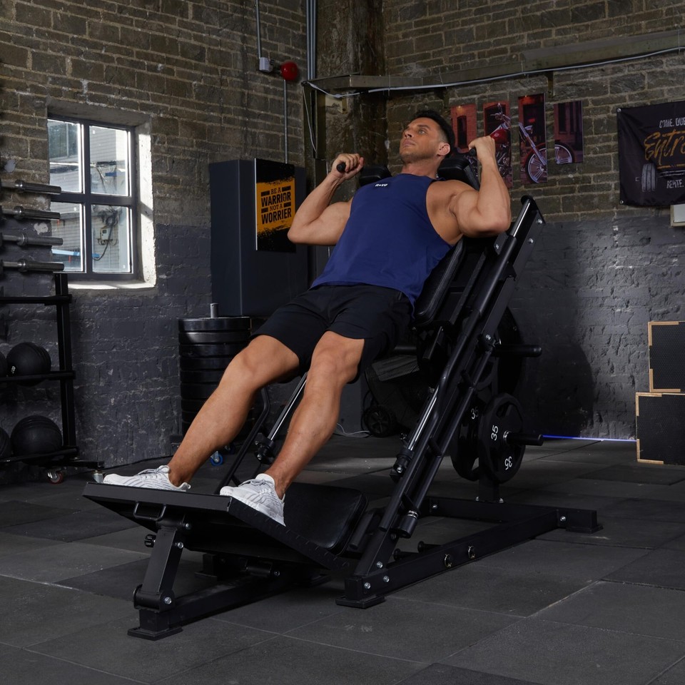 2in1 Leg Press Machine for Home Gym,Leg Press Hack Squat plate w ...