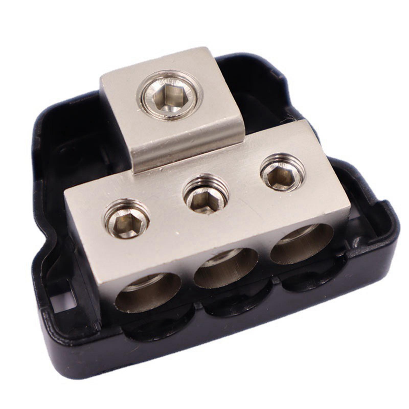 Power Distribution Block 3 Way Ground Distribution Connecting Block for ...