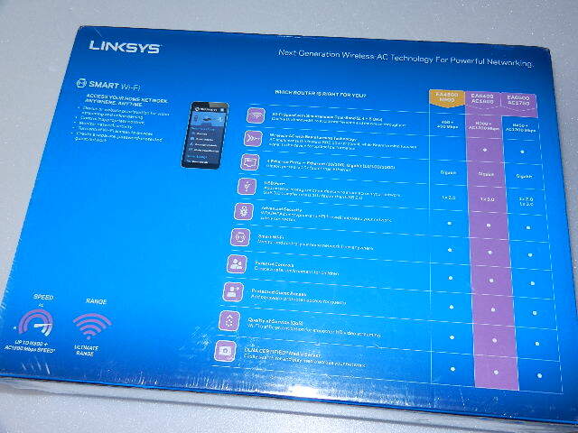 new Linksys EA6400 AC1600 dual Band Smart Router Wi-Fi wifi ac 1600 ea ...