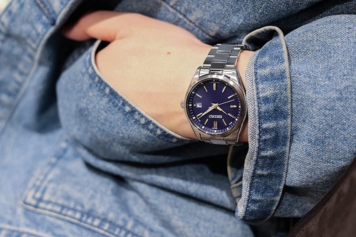 Seiko Selection SBTM321 Radio Solar Atomic Blue Dial Watch Men Japan ...