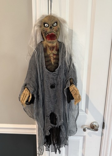 Vintage Hanging Halloween Zombi Decorations Scary Zombie Props 32” | eBay