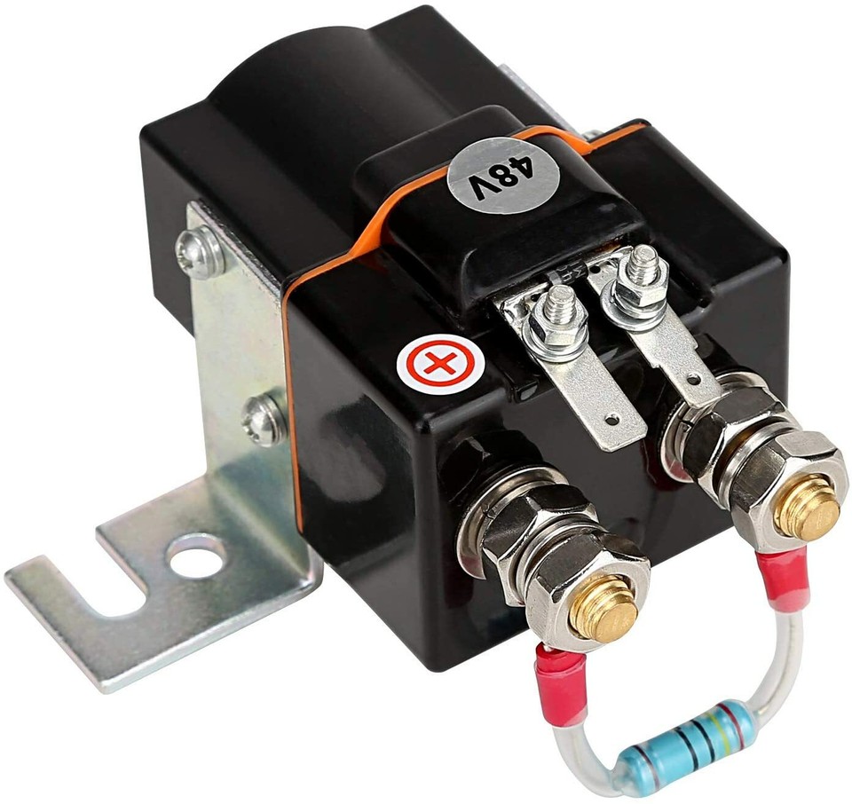 48V Golf Cart Solenoid &Resistor for 95+ Club Car DS Precedent ...