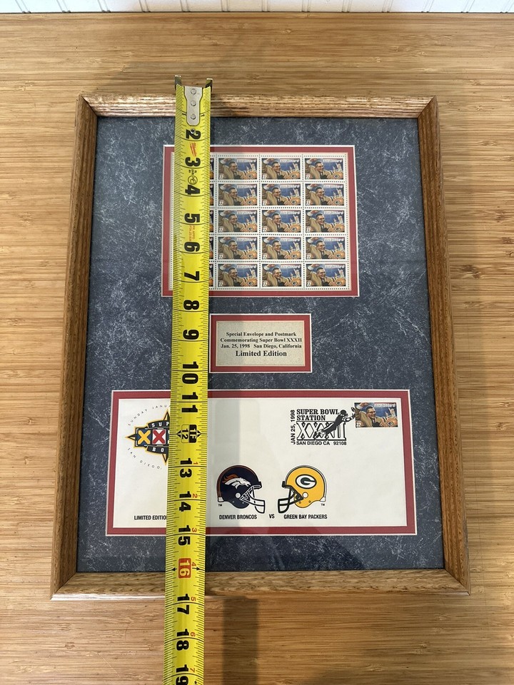 GREEN BAY PACKERS VINCE LOMBARDI 98 Limited Edition SuperBowl XXXII ...