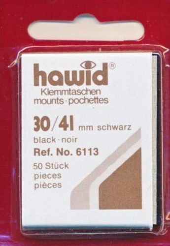 Hawid Stamp Mounts - All Sizes - Cut to Size - Black or Clear - SAVE ...