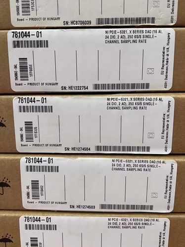 National Instruments PCIe-6321 Multifunction I/O Device - 781044-01 for ...