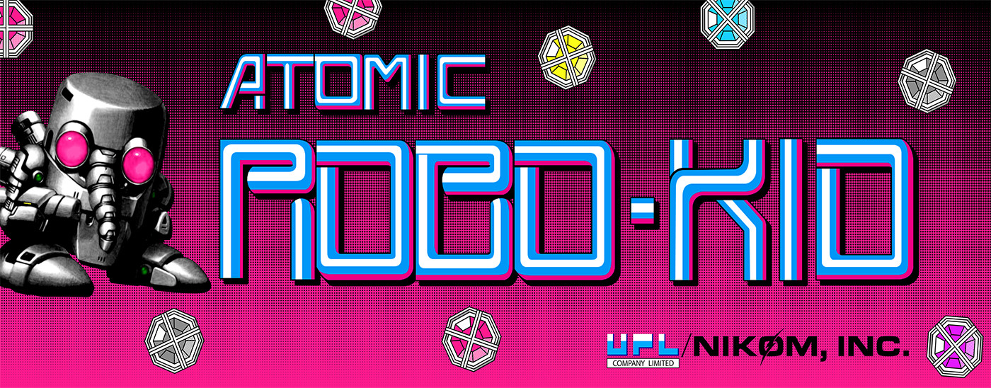 Atomic Robo Kid Arcade Marquee For Reproduction Header/Backlit Sign | eBay