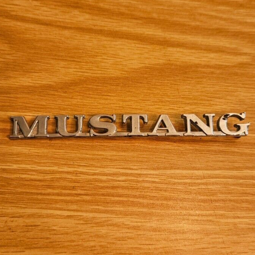 1964-1966 Ford Mustang Fender Emblem - P/N C47B-16098-C - One Pin ...
