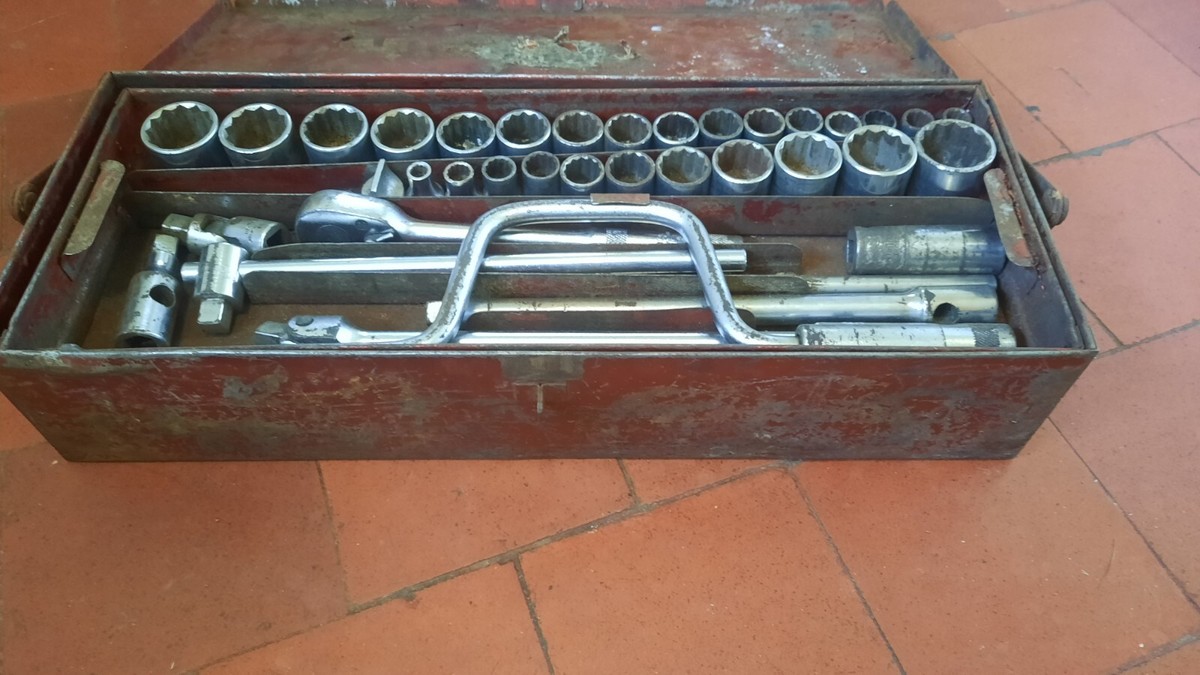 Vintage Britool Socket Set Afww Ebay
