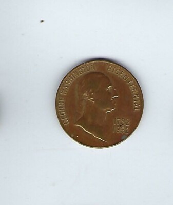 1932 George Washington Bicentennial Token Washington’s Birthplace | eBay