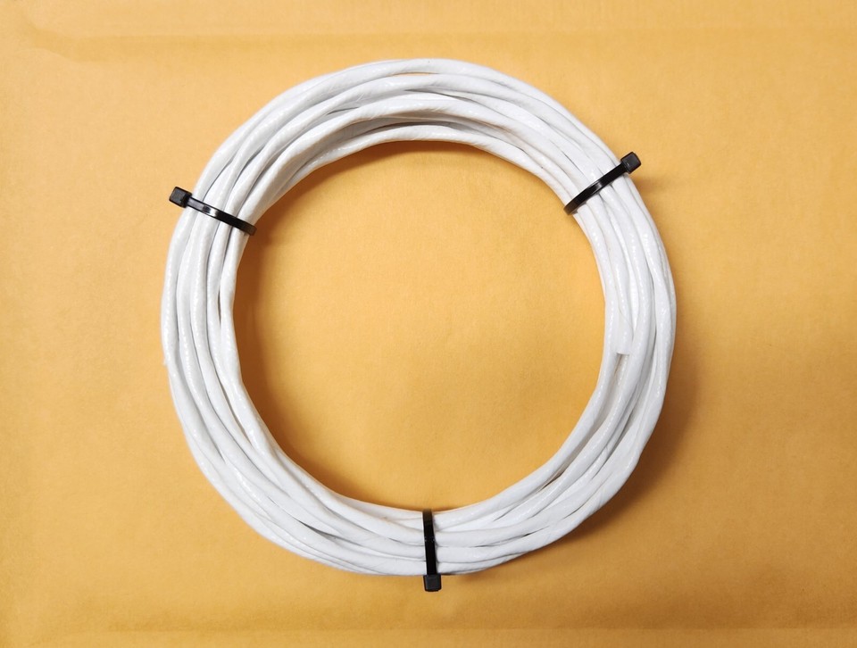 Wire Mil-Spec (PTFE) 16 AWG 2 Cond, Shielded Silver Plated Copper ...