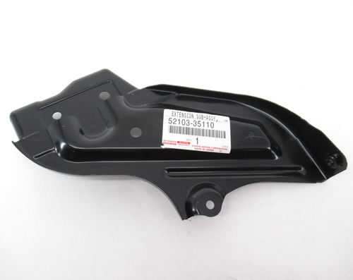 Genuine OEM Toyota 52103-35110 Driver Front Bumper Support Bracket 14 ...