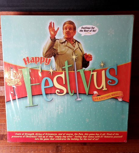 Seinfeld Happy Festivus Board Game New Factory Sealed (2017 ...