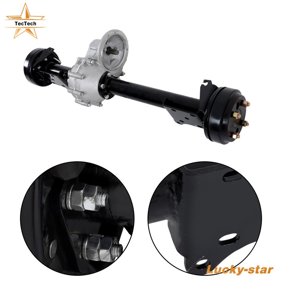 Golf Carts Rear Axle Assembly 73500-G01 For 1994+ EZGO Electric 12.44:1 ...