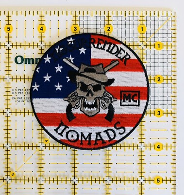 Nomads “No Surrender” MC Iron On Patch Embroidered Patch MotorCycle ...
