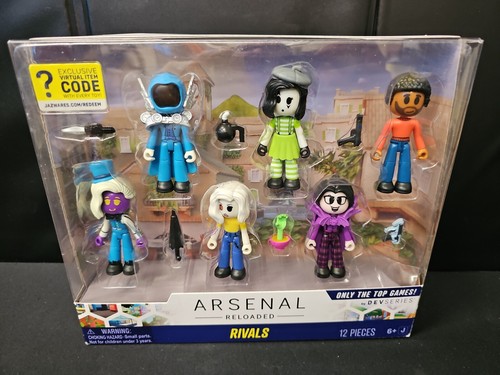 Roblox DevSeries ARSENAL RELOADED RIVALS Figure Set (12 pc) New In Box ...