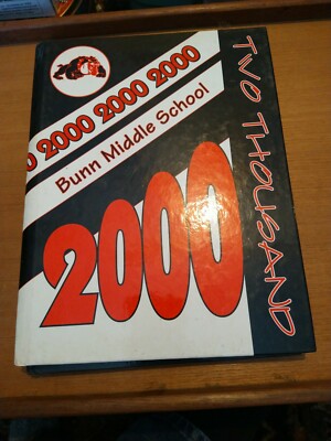 2000 Bunn Middle School Yearbook NC | eBay