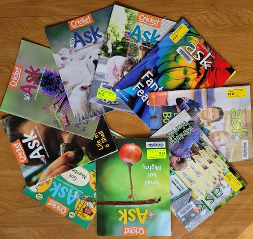 Ask Magazine Lot of 9 Art Science Exploration for Curious Kids by ...