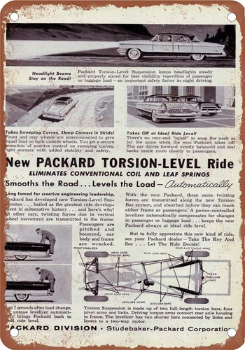 METAL SIGN - 1955 Packard Vintage Ad 10 - Old Retro Rusty Look | eBay