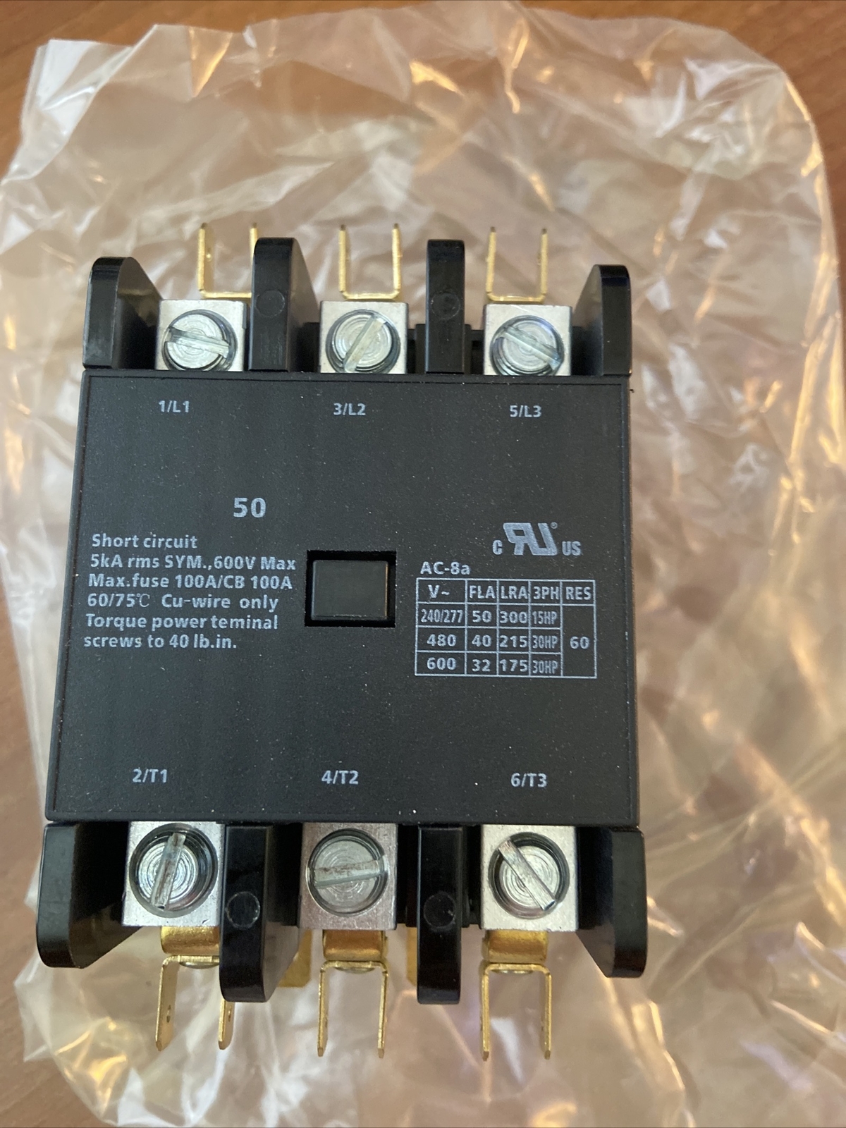 DAYTON (1) 2UTP5 DEFINITE PURPOSE CONTACTOR | eBay