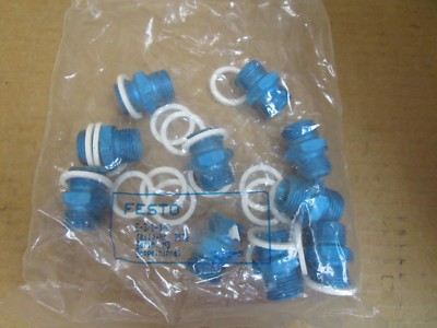 Festo Double Nipple Fitting E-3/8-3/8 E3838 3578 M3 Lot of 10 New | eBay