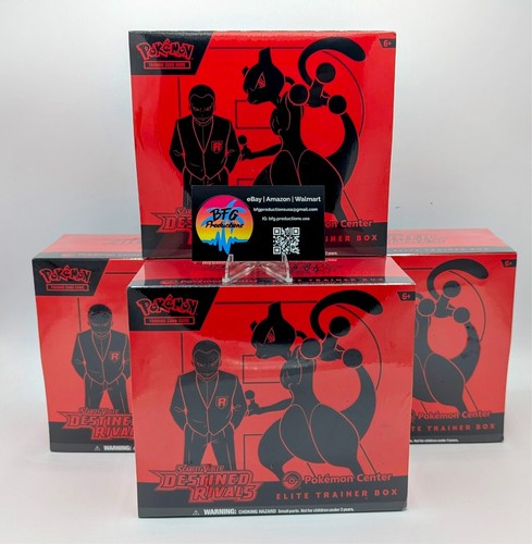 SHIPS TODAY - Destined Rivals Pokemon Center Exclusive ETB Elite ...