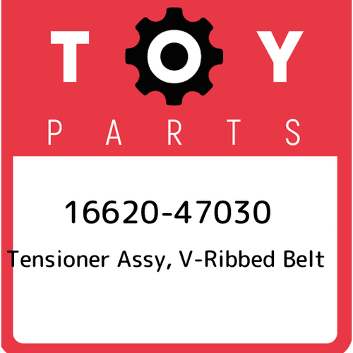 16620-47030 Toyota Tensioner assy, v-ribbed belt 1662047030, New ...