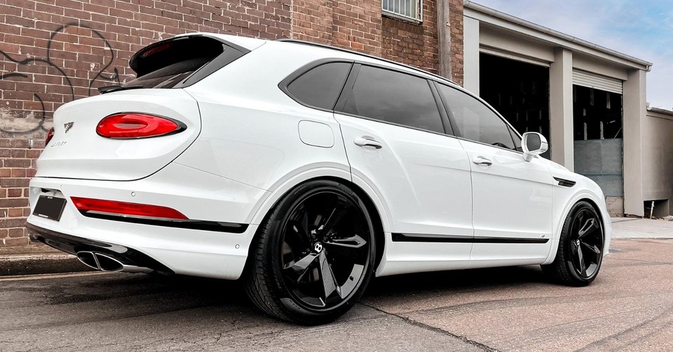 BENTLEY BENTAYGA LOWERING LINKS KIT (PREMIUM FULLY ADJUSTABLE) MODULE ...