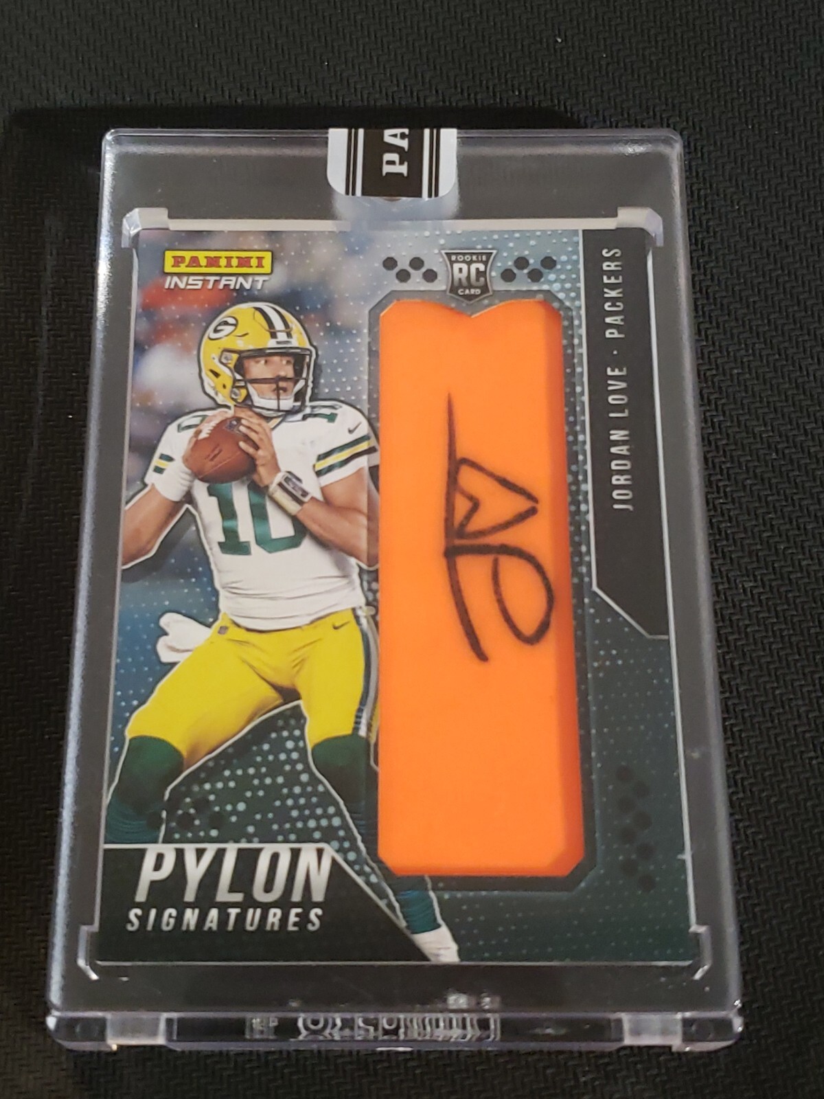 Jordan Love 2020 Panini Instant Pylon Signatures 2/5 Autographed Rookie ...