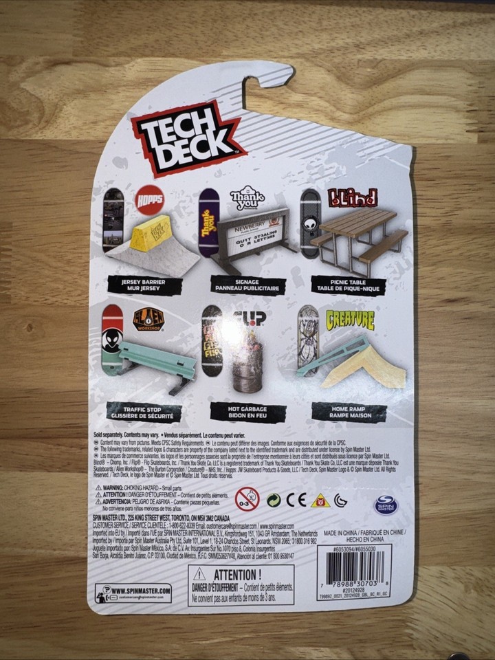 Tech Deck ALIEN Workshop - STREET HITS WITH TRAFFIC STOP NEW Finger ...