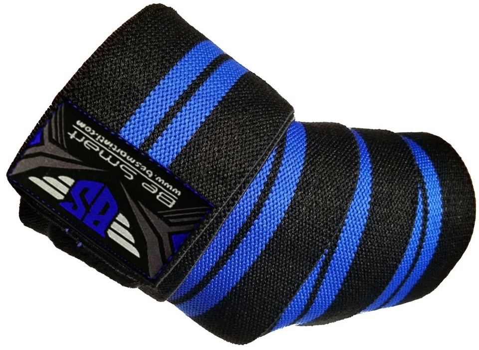 HEAVY DUTY ELBOW SLEEVES SUPPORT WRAPS STRAPS GYM POWER WEIGHT LIFTING ...