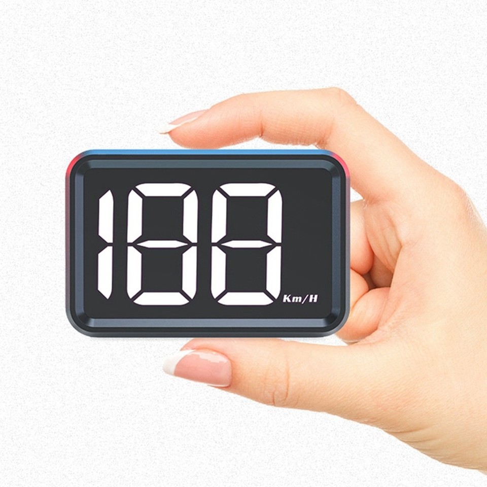 HUD Car Electronics Digital Speedometer for Car Motorcycle LED1385 ...