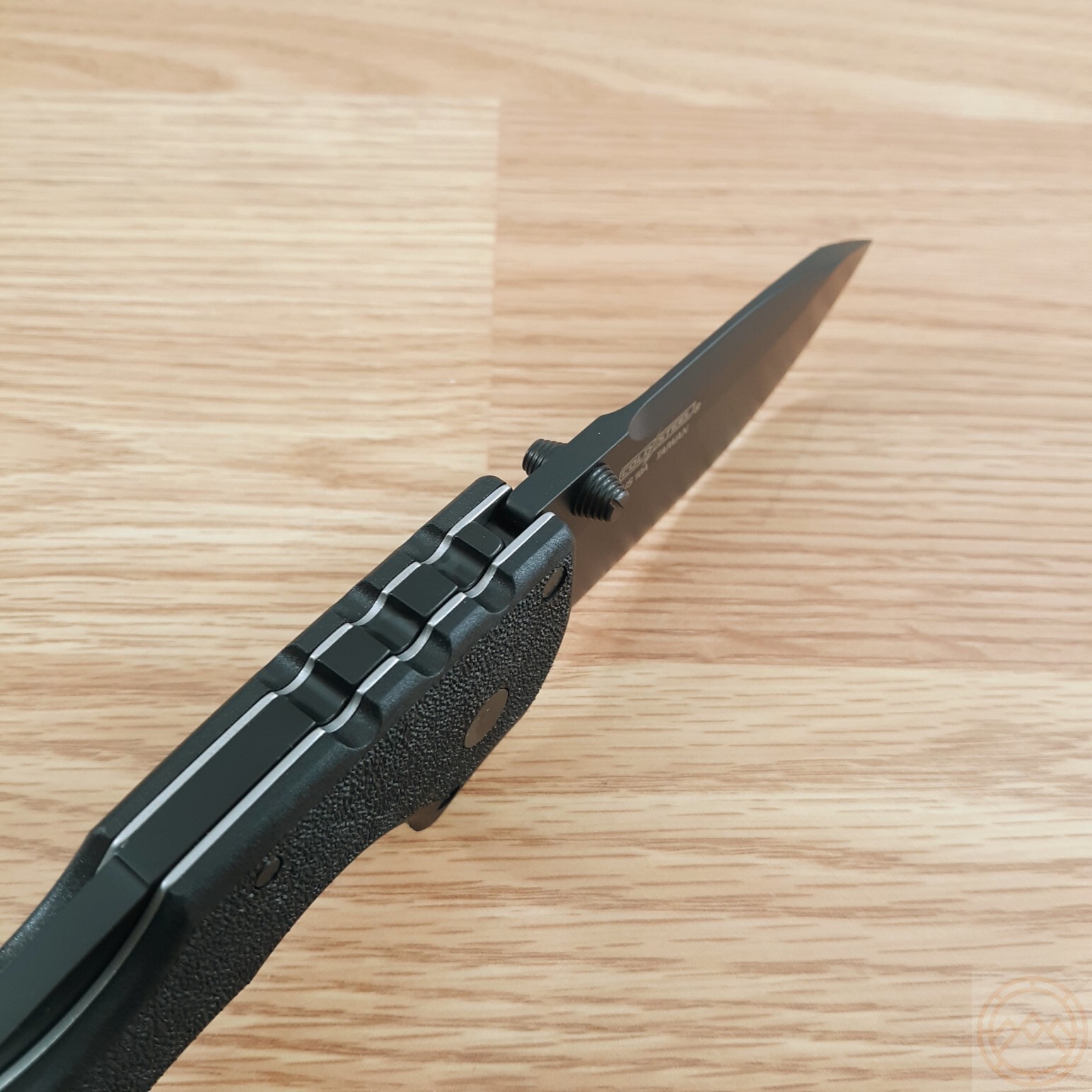 Cold Steel 4-Max Scout Folding Knife 4" AUS-10A Steel Blade Black Griv ...