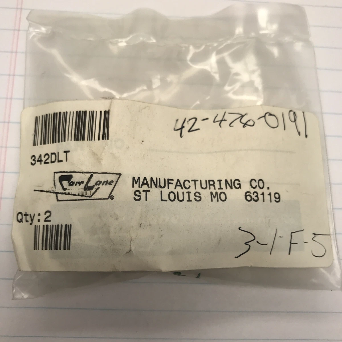 Carr Lane Locating Pin