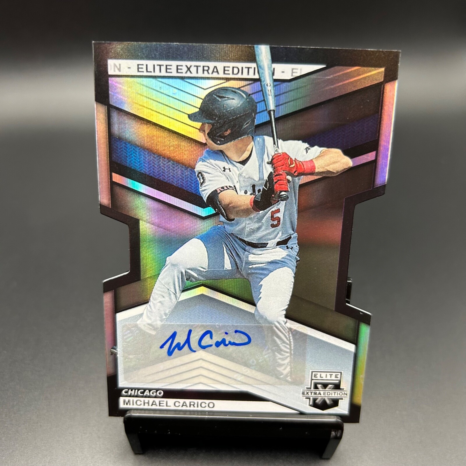 2023 Elite Extra Edition #84 Michael Carico Die-Cut Auto /399 Chicago ...