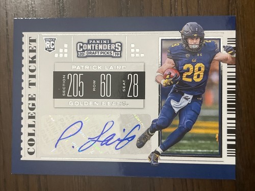 2019 Panini Contenders Draft Picks #296 Patrick Laird Autograph | eBay