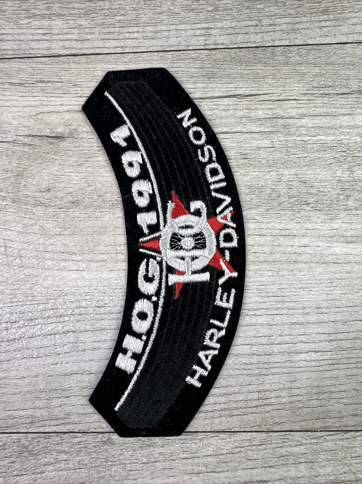 1991 HARLEY-DAVIDSON ROCKER SHEILD HOG RIDING CLUB OWNERS GROUP ...