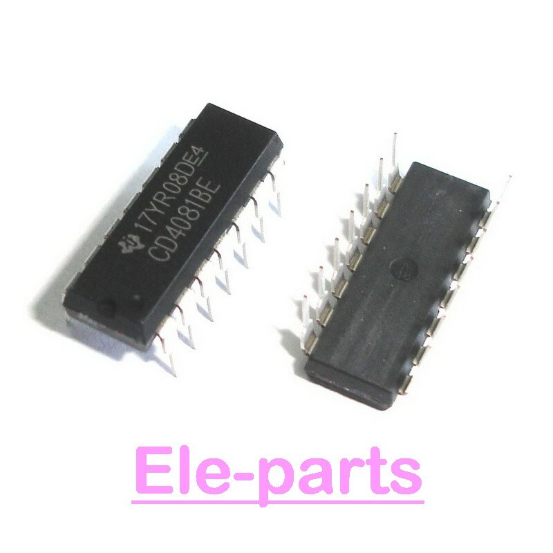 50 PCS CD4081BE DIP-14 CD4081 CMOS Quad 2-Input AND Gate 14-PDIP IC ...