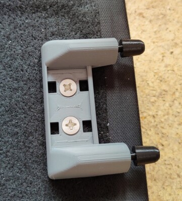2x Tesla Model S (Until 2021) Parcel Shelf Bracket Clip Holder Kit ...