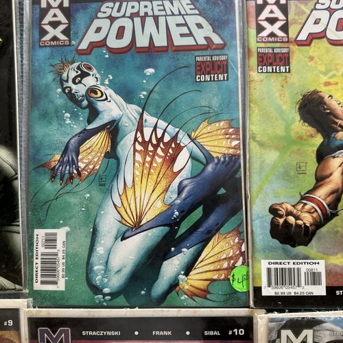 Supreme PowerMAX Comics (Parental Advisory Explicit Content) #1,2,3,4,5 ...