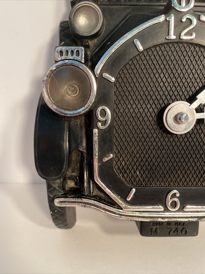 Vintage Mastercrafters Model T Car Automobile Clock M-740, Headlights ...