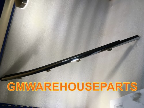 2014-2017 SIERRA CREW CAB PASSENGER REAR DOOR CHROME SWEEP MOLDING ...