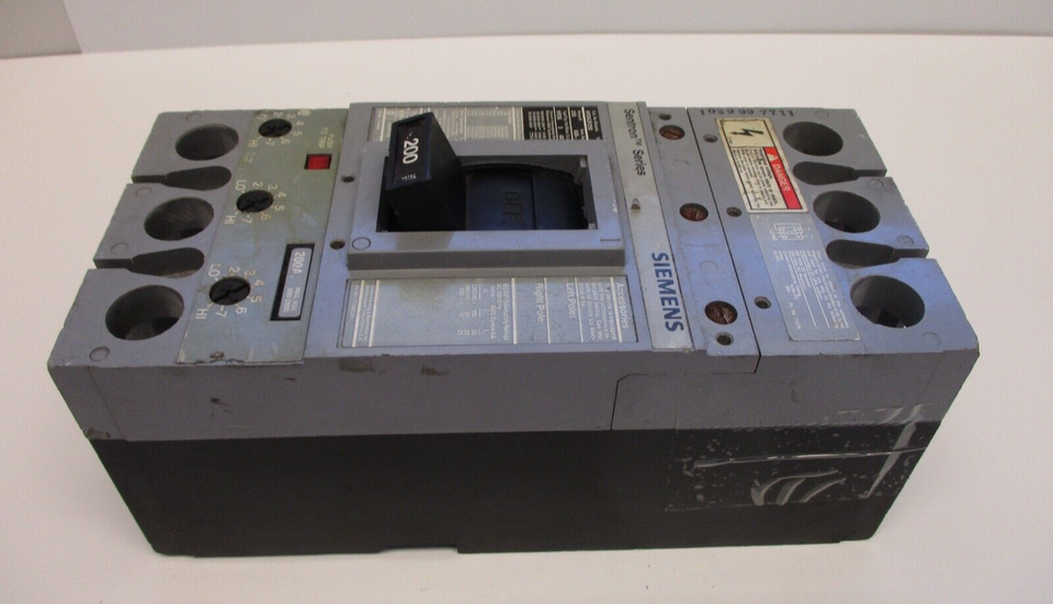 SIEMENS CIRCUIT BREAKER CAT NO: HFD63F250 200 AMP 3 POLES 600VAC | eBay