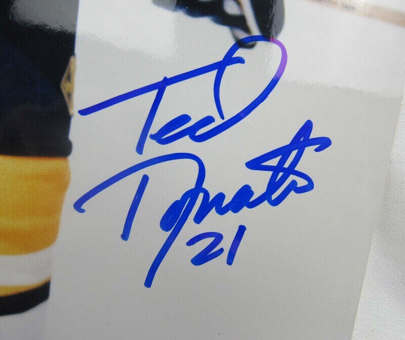 Ted Donato Signed Auto Autograph 8x10 Photo I | eBay