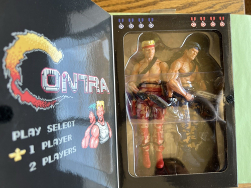 Contra Bill and Lance 2-pack 7 Inch Action Figures by NECA 2016 for ...